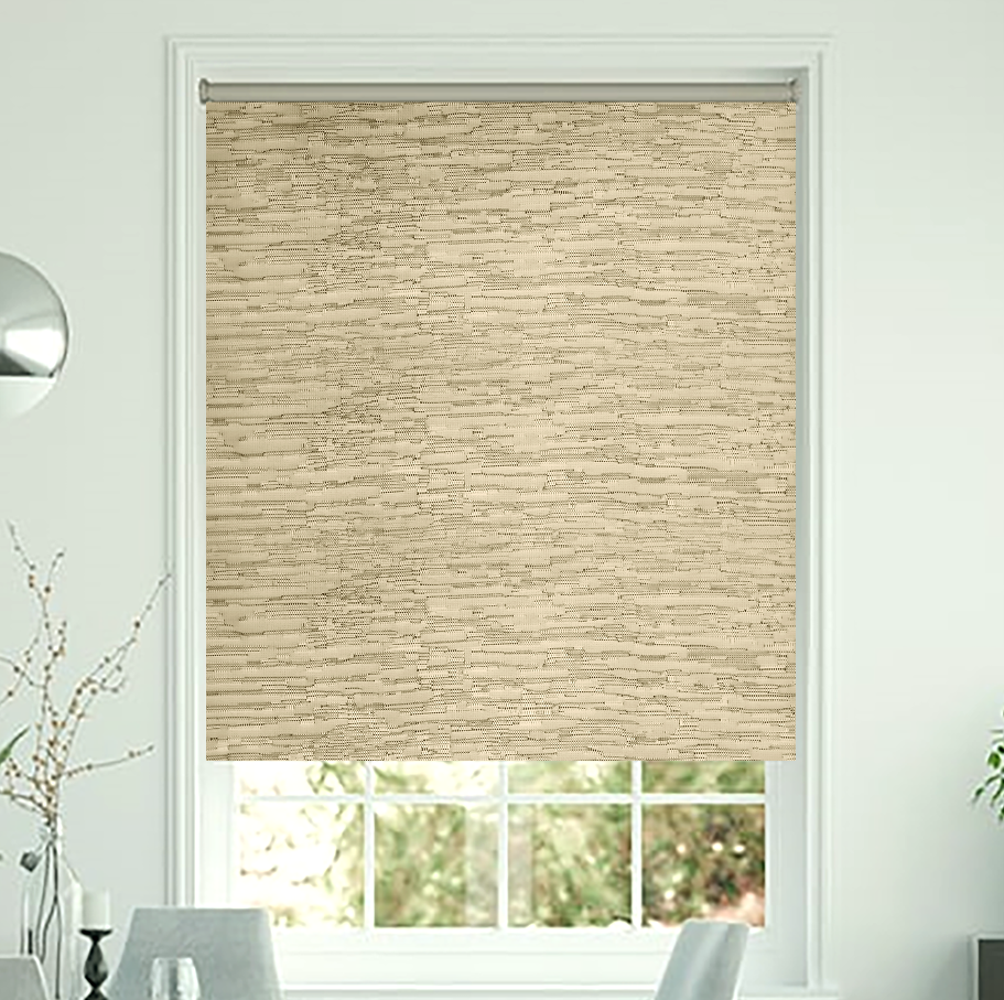 Luxury Wood Texture Day/Night (Custom Size) | Double Roller Blinds ...